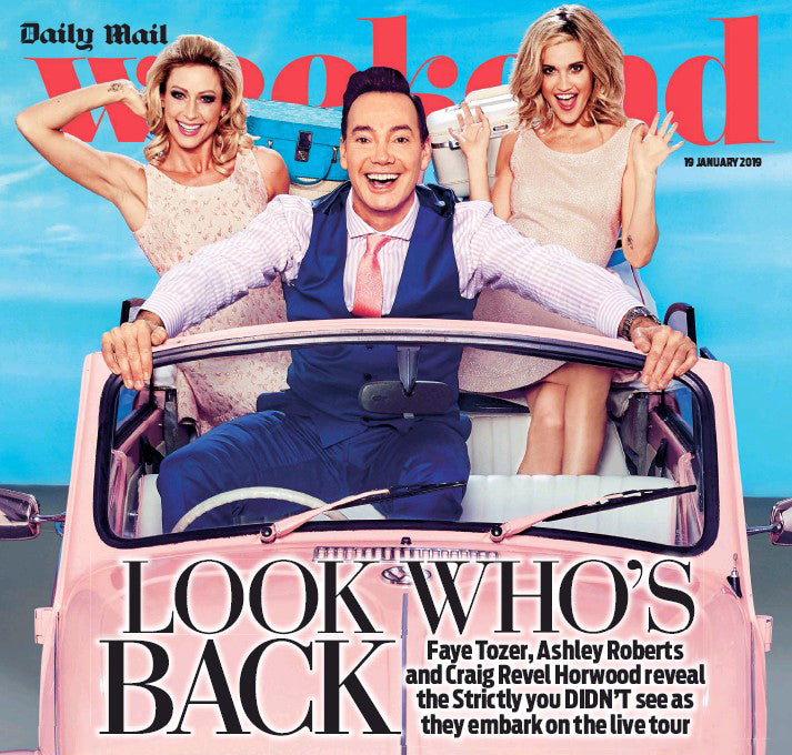 Faye Tozer & Ashley Roberts - Cover of Daily Mail Weekend Magazine ...